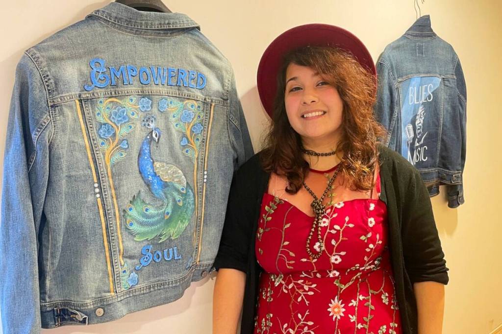 Vancouver Island artist turns paint, denim and song into art that heals | Tofino/Ucluelet ...